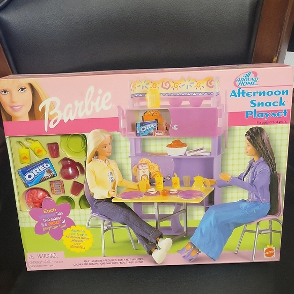 Barbie | Toys | Barbie Afternoon Snack Playset | Poshmark